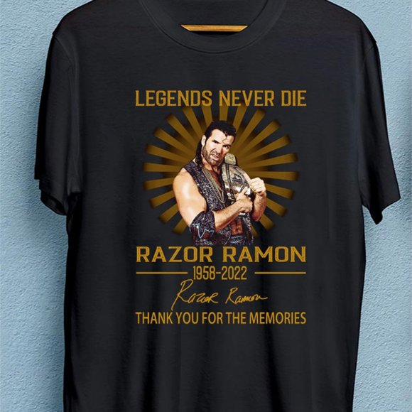 Shirts | Rip Scott Hall Legends Never Die427 Razor Ramon | Poshmark